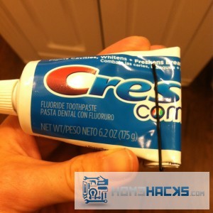 Use a Bobby Pin to Keep Your Toothpaste Under Control - HomeHacks
